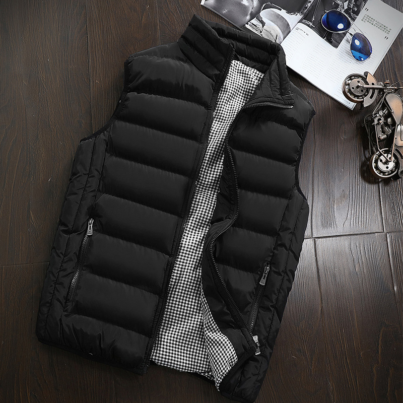 Custom new clothes zipper puffer vest