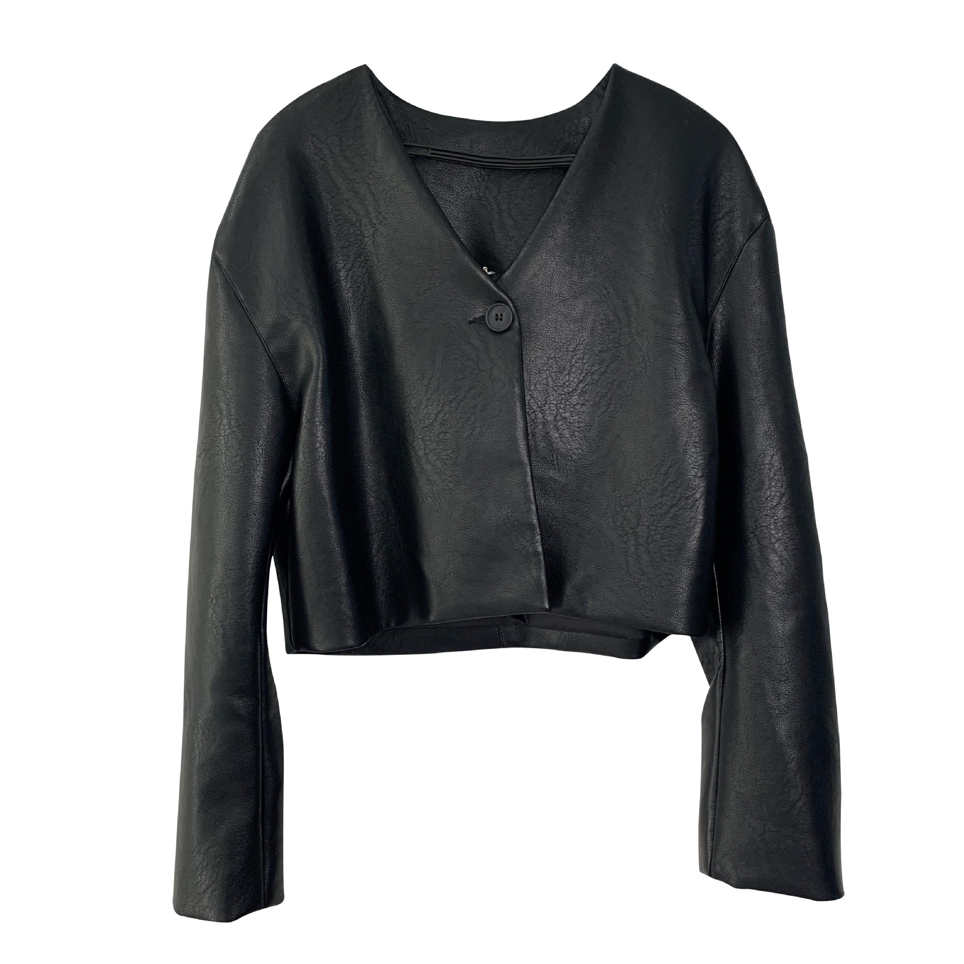 Ins korean motorcycle leather jacket