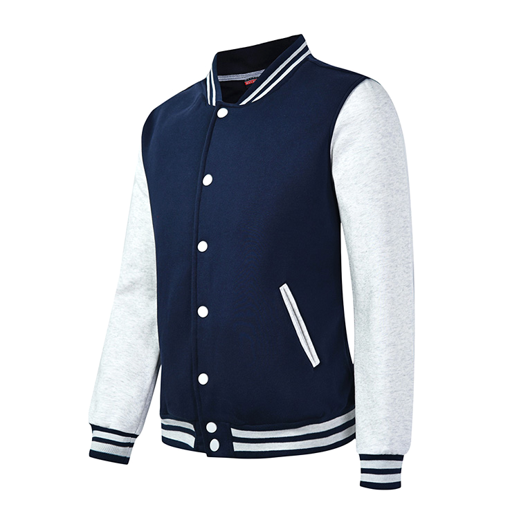 Mli custom logo polyester cotton varsity jacket Mli custom logo polyester cotton varsity jacket