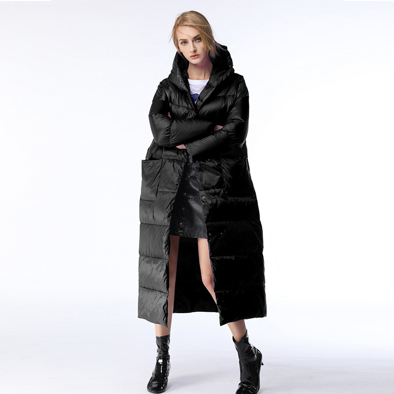 New light and fashionable long puffer jacket