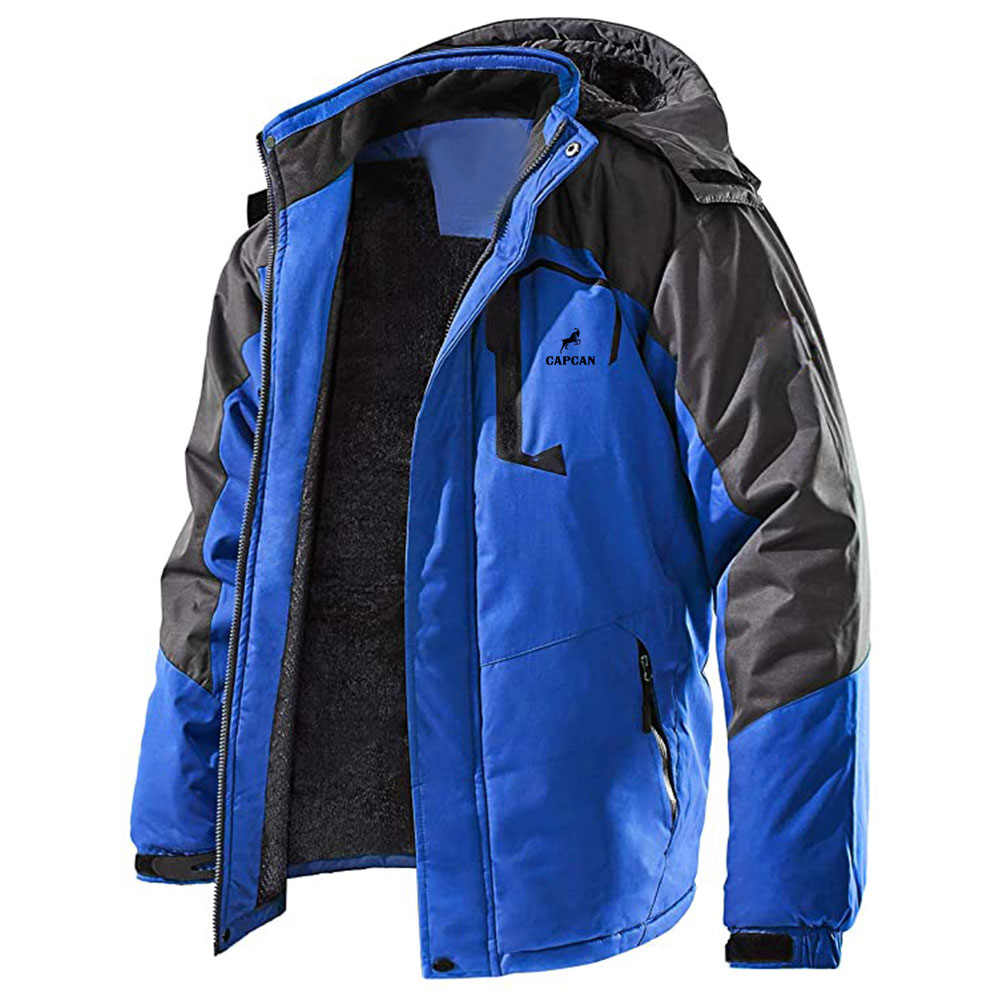 Outdoor waterproof police winter jacket