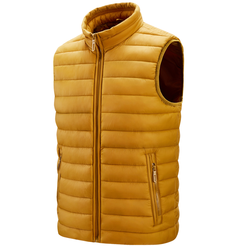 Plus size outwear men puffer vest