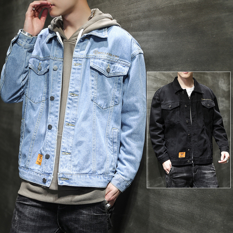Spring new casual workwear jean jacket