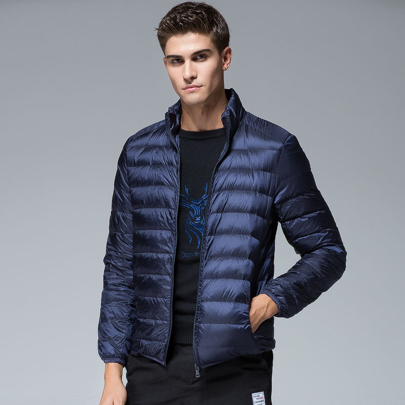 Winter men's lightweight new warm down jacket